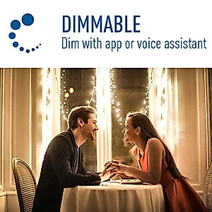 Cree Lighting Connected Max Smart Led Bulb A19 60W Tunable White + Color Changing, 2.4 Ghz, Compatible with Alexa and Google Home, No Hub Required, Bluetooth + WiFi, 3Pk (CMA19-60W-AL-9ACK-B3)