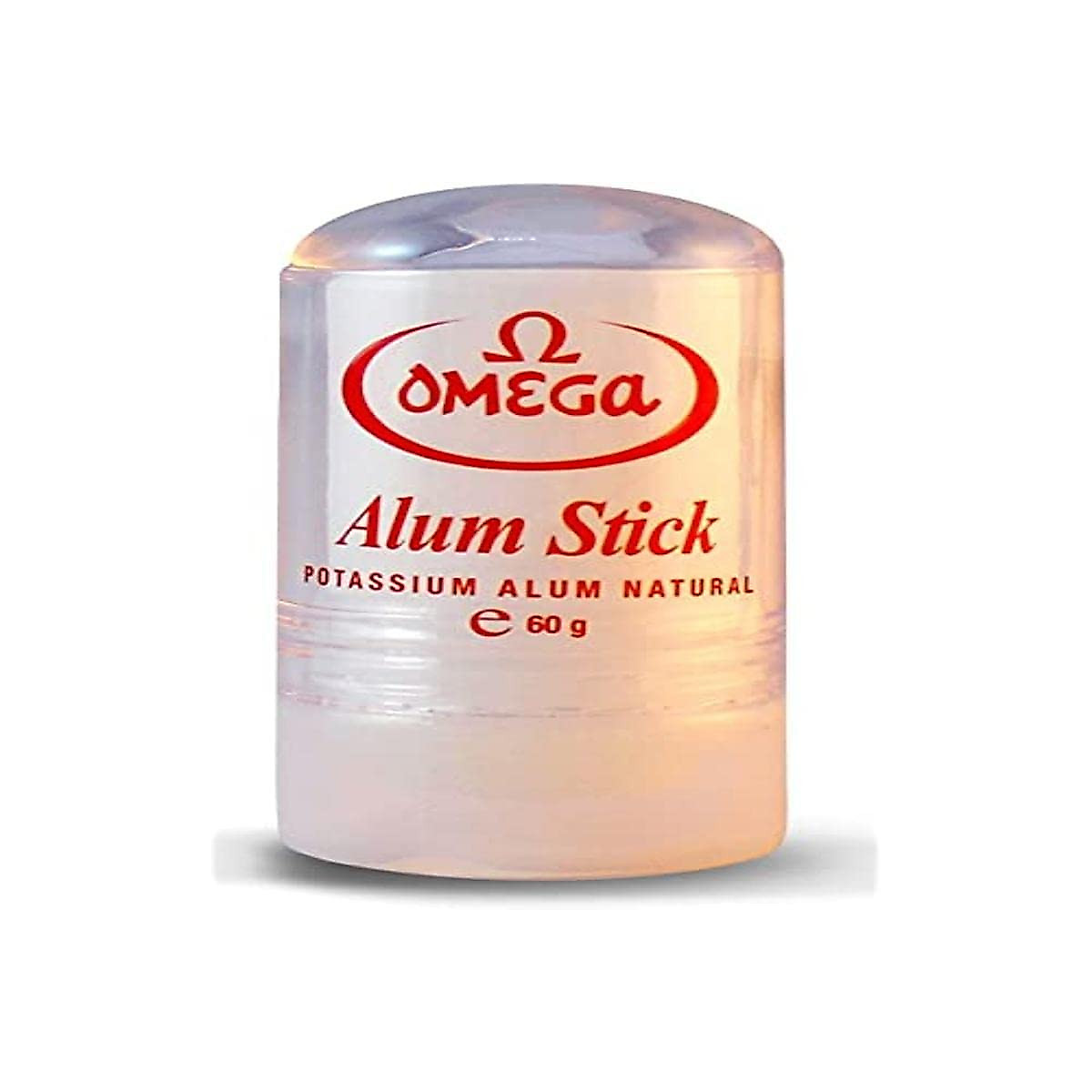 Omega Potassium Alum Stick After Shave Shaving Facial Toner Treatment of Razor Cuts & Nicks
