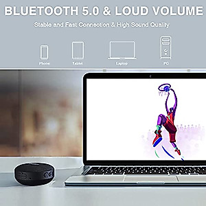 Onforu Portable Bluetooth Speaker for Bike, IP65 Waterproof & Dustproof Mini Outdoor Speaker, Bluetooth 5.0 and 10h Play Time, Wireless Bicycle Speaker with Loud Sound for Riding, Hiking and Camping