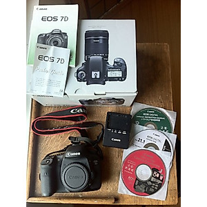 Canon EOS 7D 18 MP CMOS Digital SLR Camera Body Only (discontinued by manufacturer)