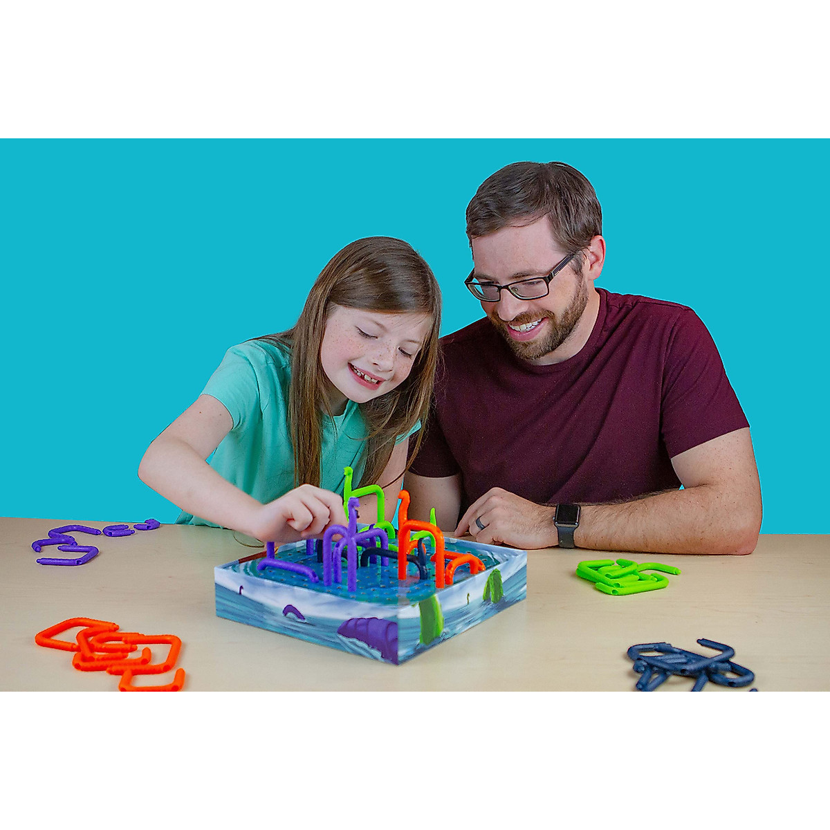 BlockNess Board Game - Family or Adult Strategy Game for 2 to 4 Players. Recommended for Ages 8 & Up