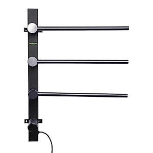 Heated Towel Warmer - Versatile Bath Towel Warmer Towel Rack Warmer - LED Display Towel Dryer Rack Towel Warming Rack for Bathroom Kitchen