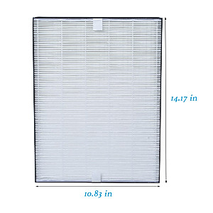 Replacement Compatible with Philips FY2422 FY2420 2000 2000i Series AC2887 and AC2882 Nano Protect True HEPA Replacement Filter (2 Sets)