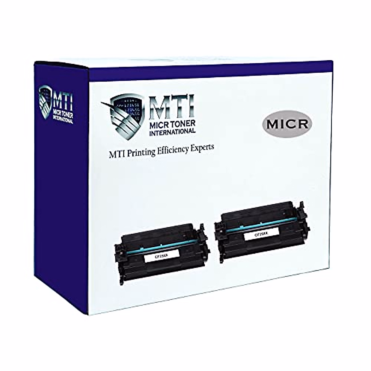 MTI 58X MICR High Yield Replacement for HP CF258X 58A CF258A HP M404 M404n M404dn M404dw MFP M428 M428fdw M428fdn M428dw Check Printer Ink with Chip (2-Pack)