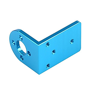 Dilwe RC Motor Base, Metal L Shape Motor Mounting Holder Seat Base for 370 380 390 2030 2040 2435 Motors