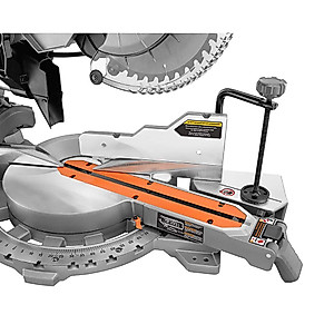 Ridgid R4210 15 Amp 10 Inch Corded Dual Bevel Sliding Miter Saw with 70° Miter Capacity