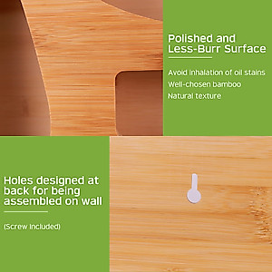 PUNNIO 6 in 1 Ziplock Bag Organizer/Foil & Plastic Wrap Dispenser Cutter, Wall Mounted for Storage, Gallon Quart Sandwich Snack