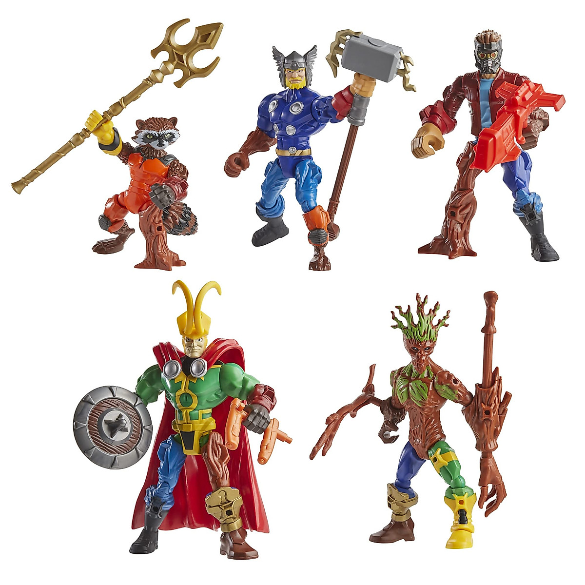 Marvel Super Hero Mashers Thor and Guardians of The Galaxy Pack