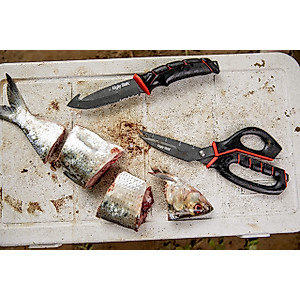 Ugly Stik Tools Gut Hook Bait Fishing Knife, Black