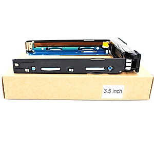 3.5" 651314-001/651320-001 LFF SAS SATA HDD Tray Caddy Replacement for ProLiant MicroServer Gen8 G8 Gen9 G9 Hard Drive Tray DL380P DL360P DL160 with 4 Screws