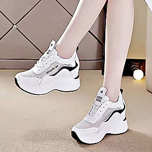 Women Casual Shoes Versatile Fashionable and Fashion Women Shoes Fashion Shoes Casual Slip on Shoes for Women Under 30 (Black, 7)