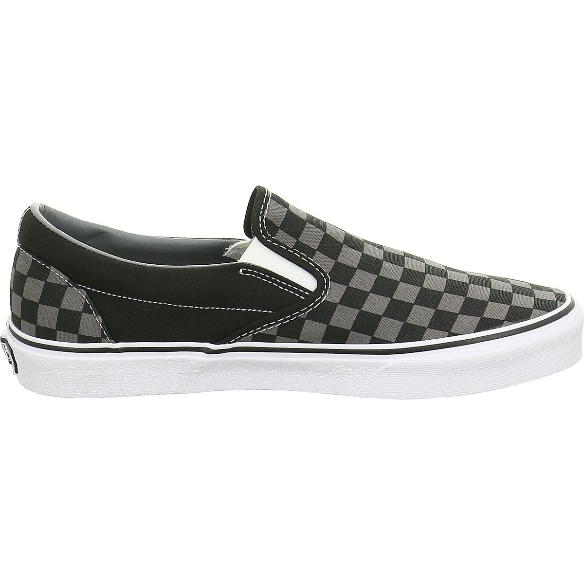 Vans Men's Trainers, Black Pewter Checkerboard, 6