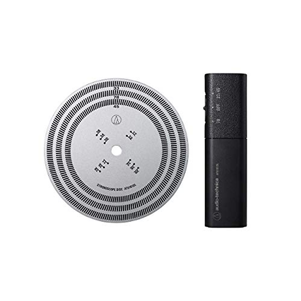 Audio-Technica AT6181DL Stroboscope Disc and Quartz Strobe Light, Yellow