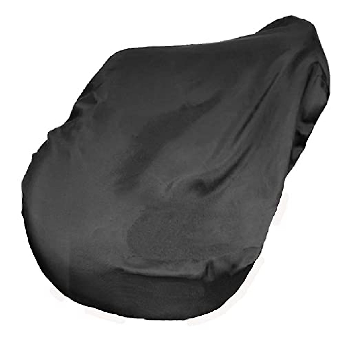 Derby All Purpose Nylon English Saddle Cover with Fleece Lining - Protects Saddles from Dust, Debris, and Damage - Fits Most Sizes and Styles of Saddles - Multiple Colors Available, Black