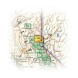 Tahoe National Forest East Map [Sierra Buttes, Donner Pass] (National Geographic Trails Illustrated Map, 805)
