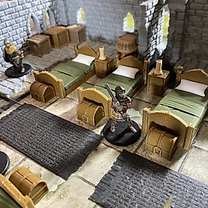 Extruded Gaming Soldier Barracks