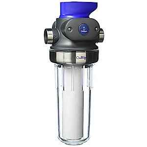 Culligan WH-S200-C Whole-House Sediment Water Filtration System, (clear, black, blue)