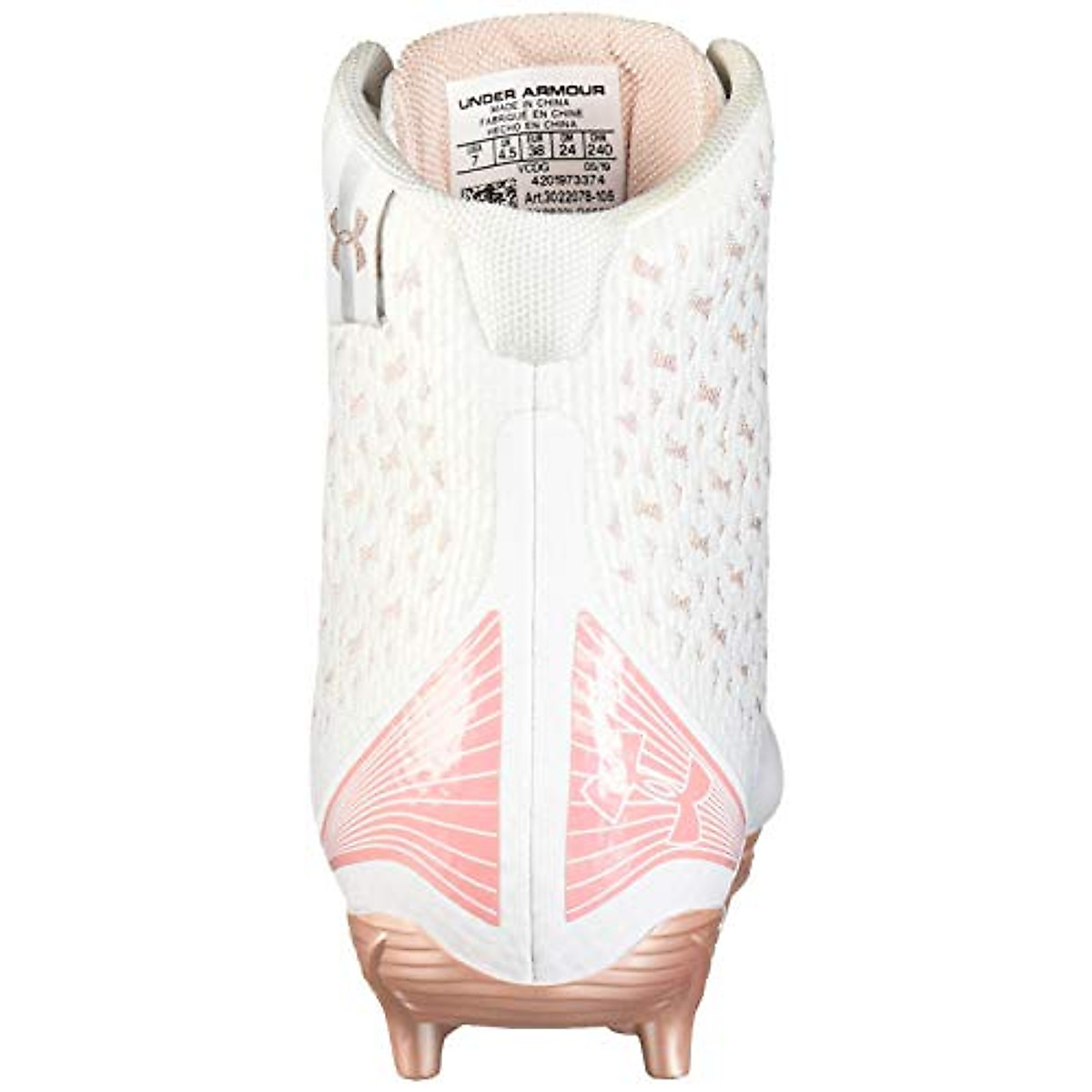 Under Armour Women's UA Highlight MC Lacrosse Cleats 11 White