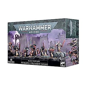 Games Workshop Warhammer 40,000 Black Templars: Primaris Crusader Squad
