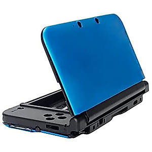 OSTENT Full Housing Shell Case Cover Replacement for Nintendo 3DS XL 3DS LL - Color Blue