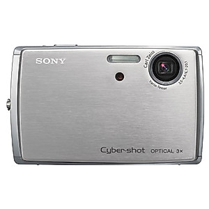 Sony Cybershot DSCT33 5.1MP Digital Camera with 3x Optical Zoom (Includes Docking Station)