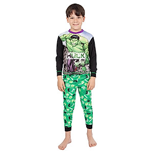 Marvel Boys' The Incredible Hulk Pajamas Size 4 Multicolored