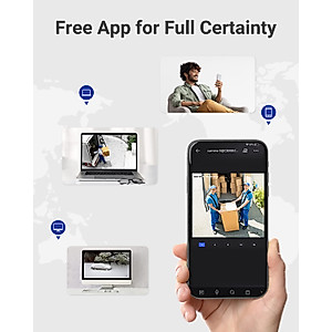 ANNKE 1080P CCTV Camera Security System with AI Human/Vehicle Detection, 5MP Lite H.265 Surveillance DVR and 8 x 1080P HD Weatherproof Camera, Easy Remote View, Smart Playback, IP66, No Hard Drive