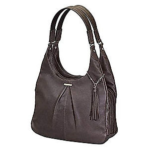 Gun Tote'n Mamas Pleated Slouch Pouch, Brown, One Size,GTM-32/BRN