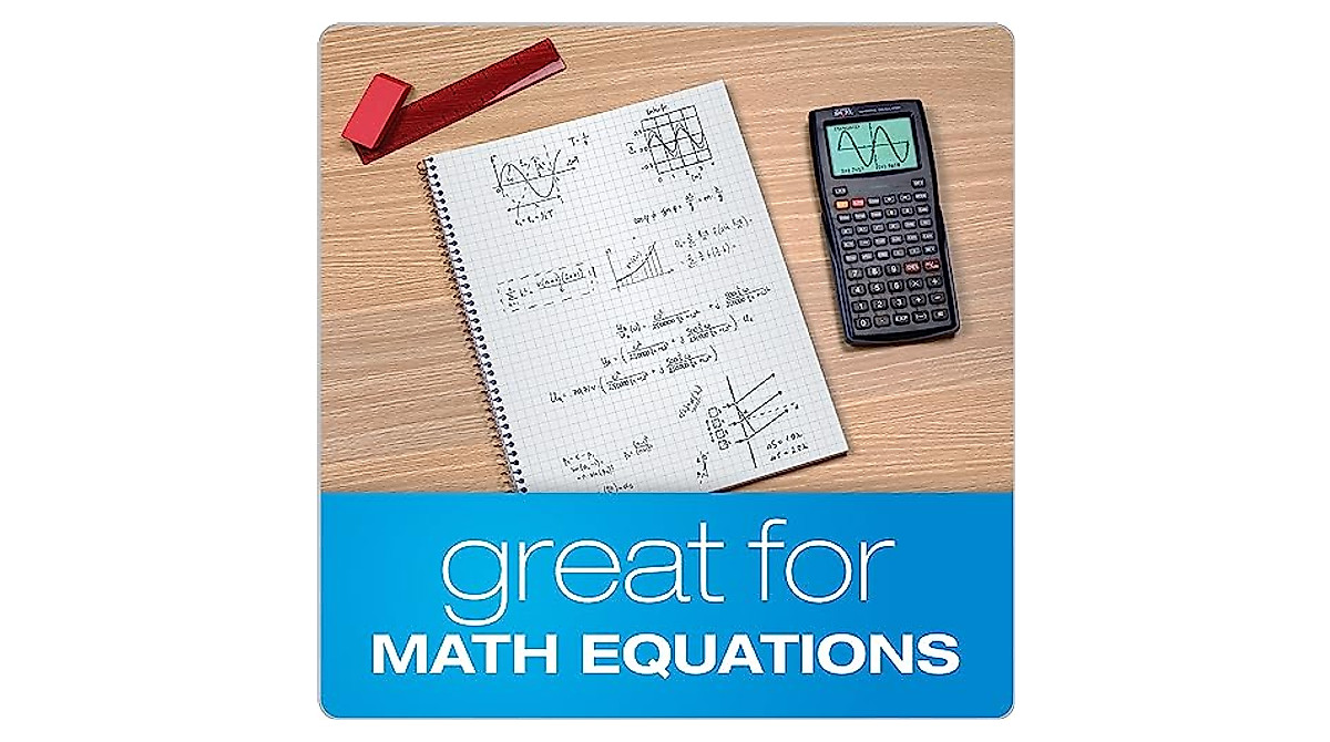 Oxford Graph Notebook - Perfect for Math & Drawing