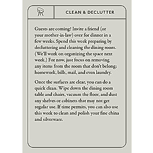 Beautifully Organized In 52 Weeks: A Home Organization Card Deck (Beautifully Organized Series)