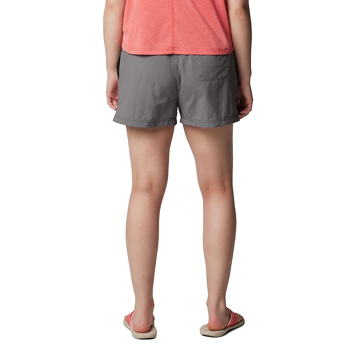 Columbia Women's Plus-size Sandy River Short, Breathable, Sun Protection Shorts, City Grey, 3X x 6