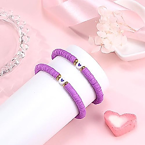 UPROMI Back to School Bracelet Mommy and Me 1st First Day of School Bracelet Mom and Daughter Matching Mother Daughter Heart Bracelets, First Day of Back to School Gifts for Girls