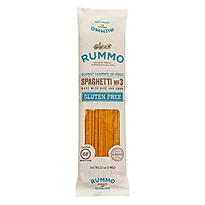 Rummo Italian Pasta Gf Spaghetti No.3 - Always Al Dente, Certified Gluten-Free, Made In Italy (12oz Package), 12 Ounce