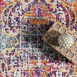 nuLOOM Maranda Transitional Medallion Area Rug, 7x9, Multi