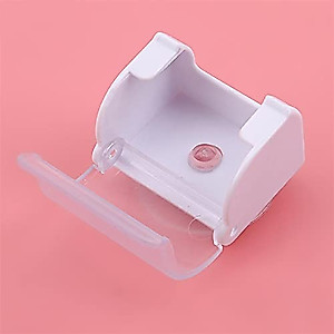 Dollandd Shaving Razor Holder Hanging Storage Rack Bathroom Accessories,White