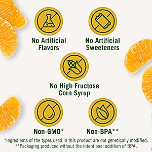 Del Monte Mandarin Orange in 100% Juice Snack Cups, 4-Ounce Cups (Pack of 12)