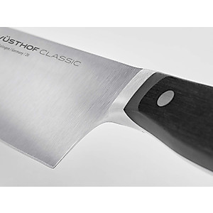Wusthof Classic Full Tang Cleaver, 6", Black, Stainless