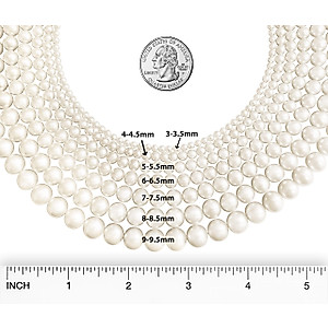 14K White Gold & Single 10.5mm-11mm AAAA Round Freshwater Cultured Pearl Pendant Necklace on 16"-17"-18" Adjustable Cable Chain - Baby Pink