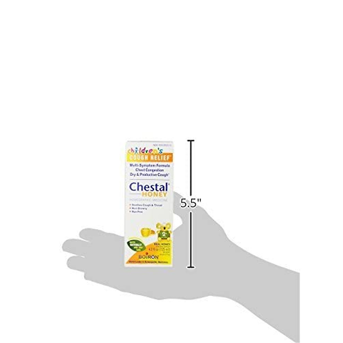 Boiron Children's Chestal for Cough Syrup, Honey, 4.20 Ounce