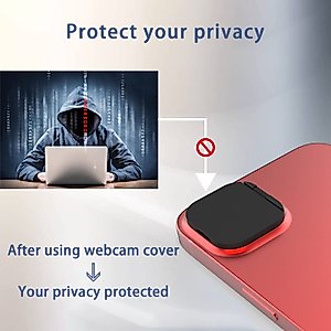 EYSOFT Privacy Cover Compatible for iPhone 13/iPhone 13 Mini Bundled with iPhone 13 Front Camera Cover,Protect Privacy and Security But Not Affect Face Recognition