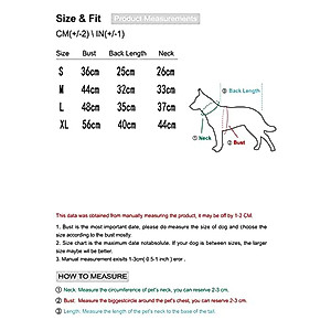 QWINEE Colorblock Zipper Back Dog Warm Jacket Coat Dog Winter Vest Clothes for Puppy Kitten Cat Small Dogs Orange and Blue L