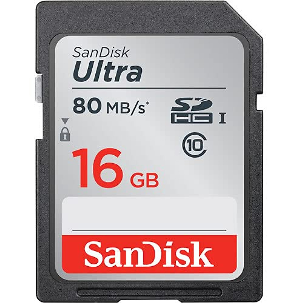 SanDisk 16GB (10 Pack) Ultra Class 10 SDHC 80MB/s UHS-I Memory Camera Card SDSDUNC-016G-GN6IN Bundle with (1) GoRAM USB 3.0 Card Reader