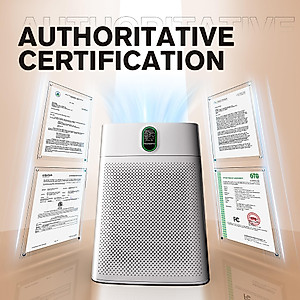 MORENTO HY4866 Air Purifiers with HY4866 Original Versionr 4P, White