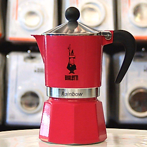 Bialetti 5012 Rainbow Espresso Maker, Fuchsia