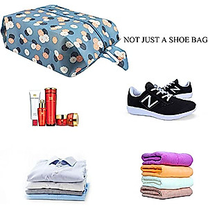 Zmart Shoe Bag, Shoe Bags for Travel Storage, Gift Bag Storage, Travel Gifts for Women, Waterproof 5 Pack