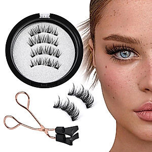 wiwoseo False Eyelashes Fluffy Wispy Faux Mink Lashes Valentines Festival Styles Dramatic 3D Effect Butterfly Colorful Decorative Fake Eyelashes for New Year Cosplay Party Stage