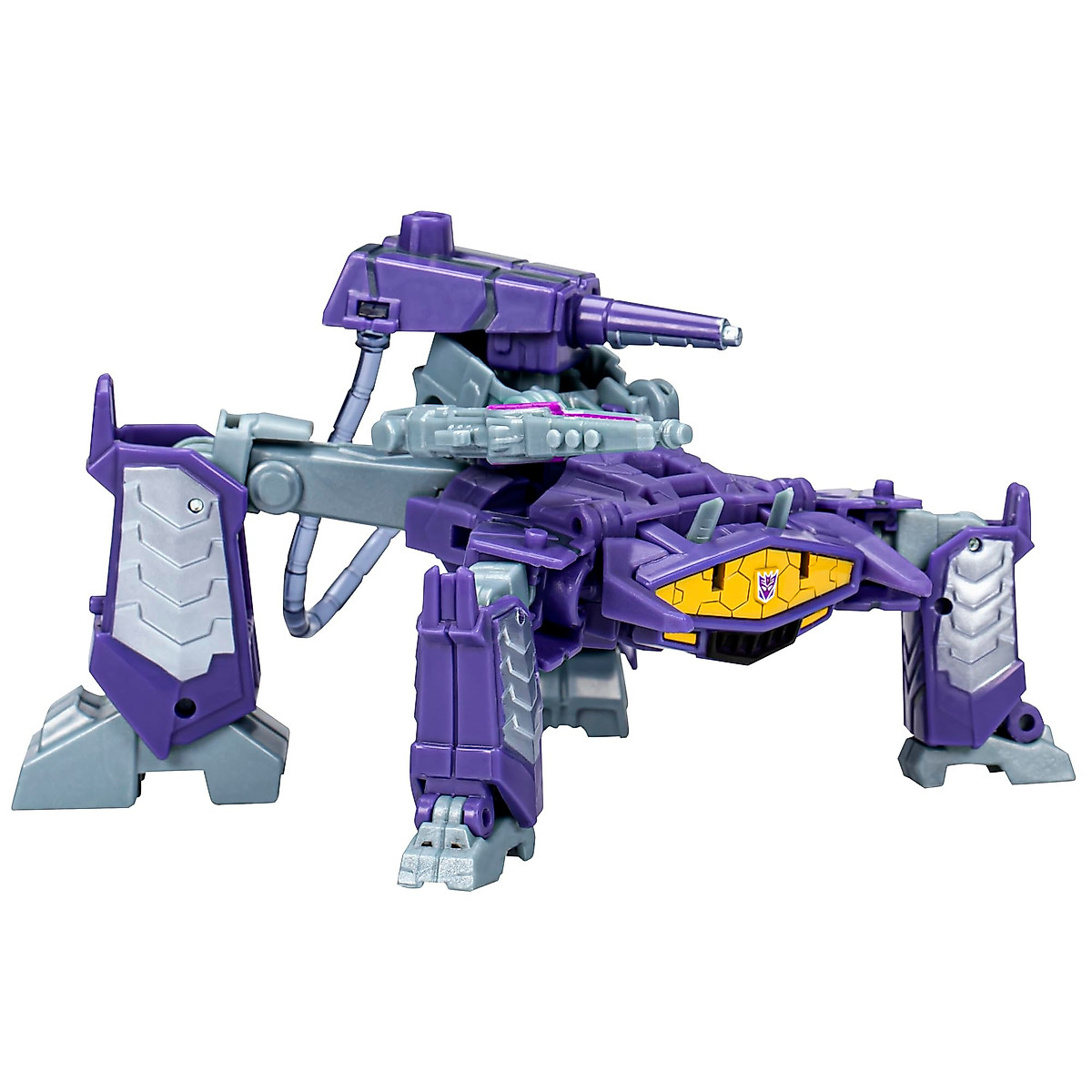 Transformers Toys EarthSpark Deluxe Class Shockwave Action Figure, 5-Inch, Robot Toys for Kids Ages 6 and Up