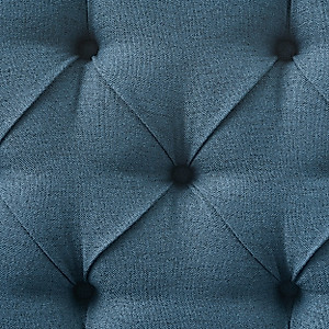 Christopher Knight Home Nicole Fabric Settee, Dark Blue