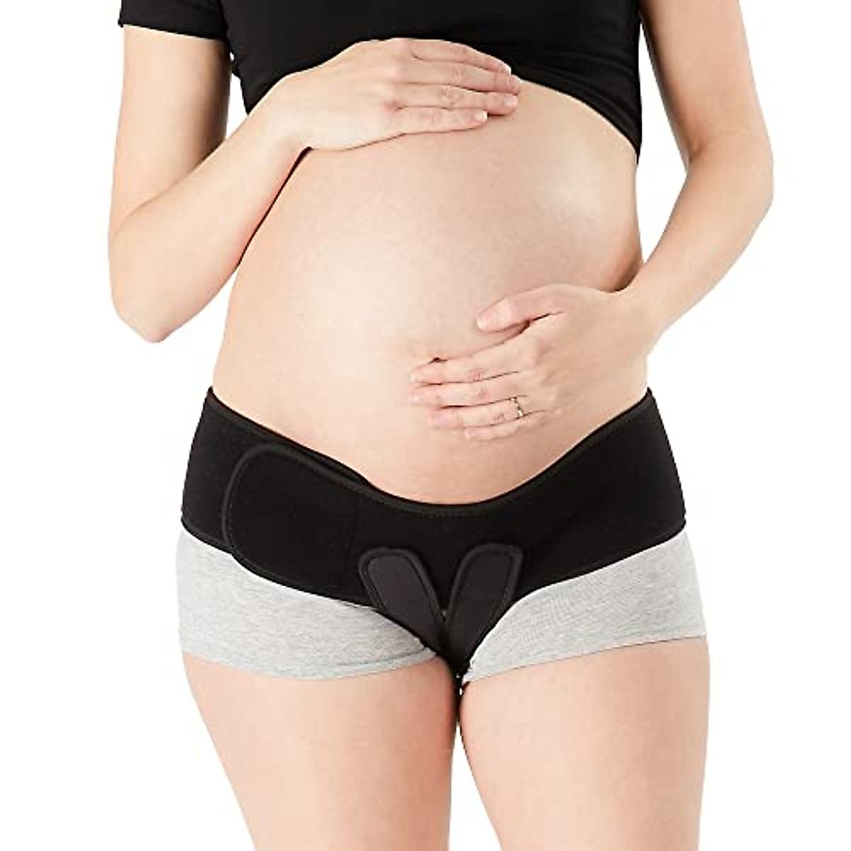 Belly Bandit – V-Sling Pelvic Support Band – Maternity Support Belt for Pelvic Girdle Pain, Uterine Prolapse, Vulvar Varicosities – Pelvic Sling for Pregnancy, L-2XL