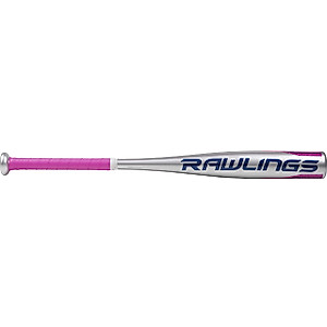 Rawlings | STORM T-Ball Bat | USA Softball & Baseball | -12 Drop | 24" | Silver/Pink